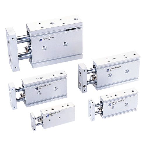 MINDMAN MCDA-23-20-100 - 20mm Bore, 100mm Stroke, Series MCDA Guide Cylinder - Process Valves