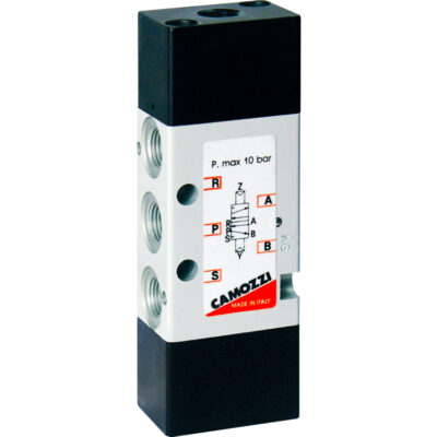 CAMOZZI 368-033 - 5/3, Centres Closed, G1/8, Series 3 Solenoid Valves ...